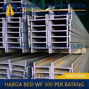 Harga Besi WF 300 Terbaru 2026 Per Kg/Batang - Buanamikon