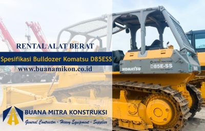Berikut Spesifikasi Bulldozer Komatsu D85ESS